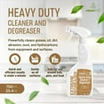 Clean 100 Heavy Duty Cleaner & Degreaser Spray 100% Natural Cleaner for ...