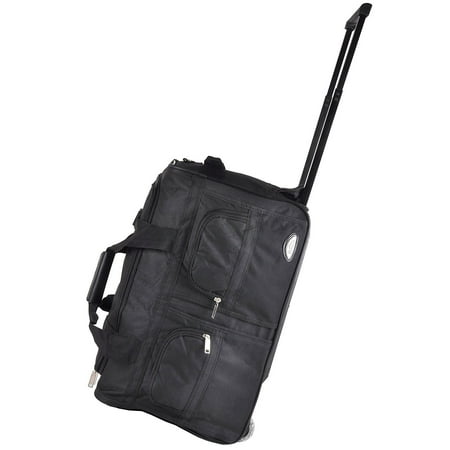 Hipack Deluxe 22-inch carry-On Rolling Duffle Bag Black | Walmart Canada