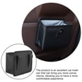BESTYASH Compact Black Car Trash Bin Foldable Waste Bucket for Car ...