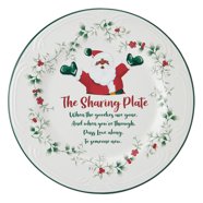 Christmas on the Farm Set/4 Canape Plate 6" asst. - Walmart.com