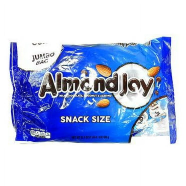 Almond Joy Miniature Bars - Coconut and Almond Milk Chocolate Candy ...