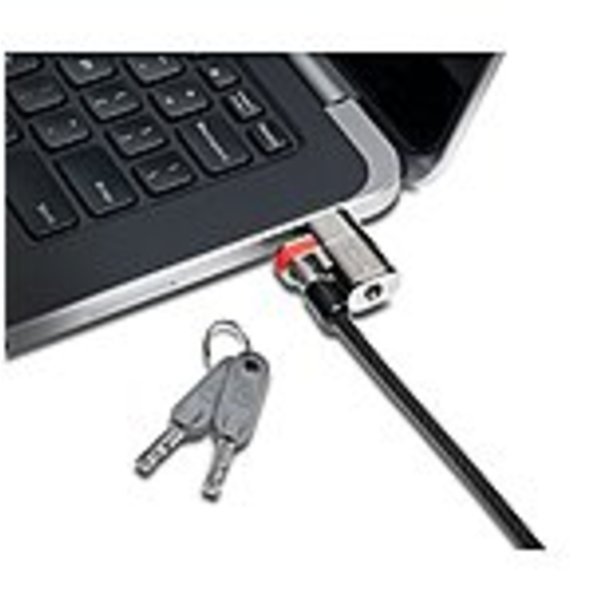 Kensington ClickSafe Keyed Laptop Lock for Wedge-Shaped Lock Slot ...