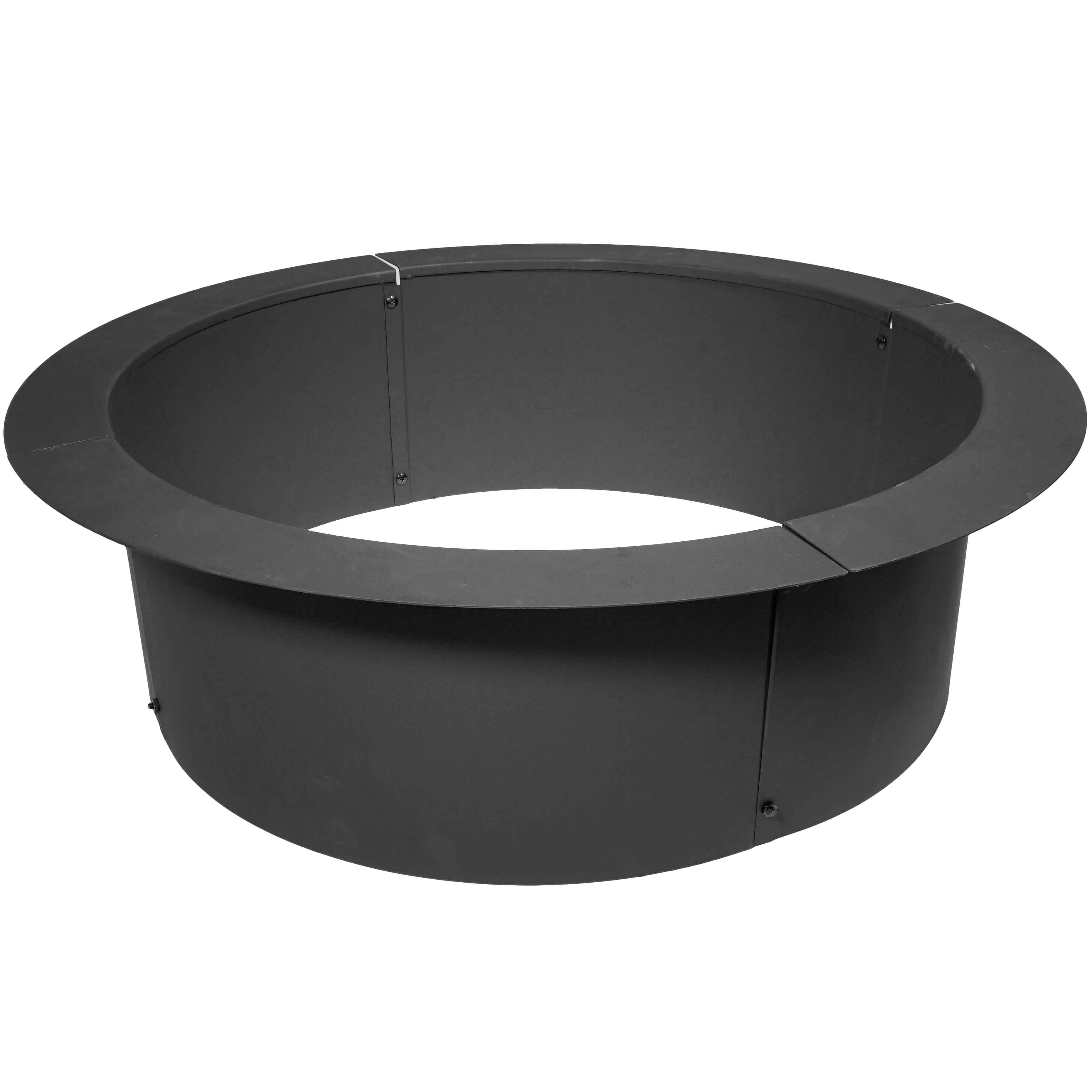 Titan 33 Diameter Steel Fire Pit Liner Ring Heavy Duty DIY In Ground Titan 33 Diameter Steel Fire Pit Liner Ring Heavy Duty DIY In Ground
