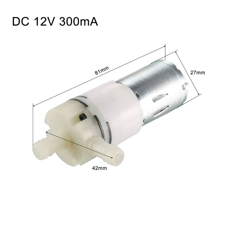 DC12V 300mA 1300ml Water Flow Self Priming Diaphragm Micro Water Pump Walmart