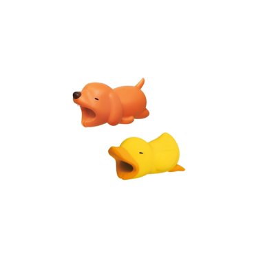Cable Protectors Animal Biters For iPhone & Android - 2pk Blue Whale ...