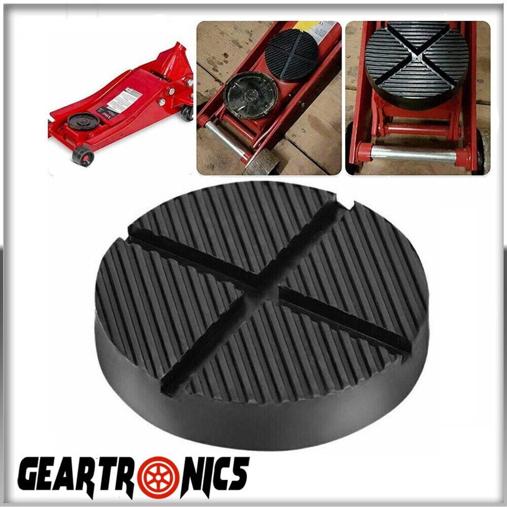 Universal Jack Pads Rubber Pad Adapter Car Truck Cross Slotted Frame ...