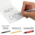 LotFancy Self-Peel 500Pcs Sticky Name Tag Stickers, 3.5x2.25 in ...