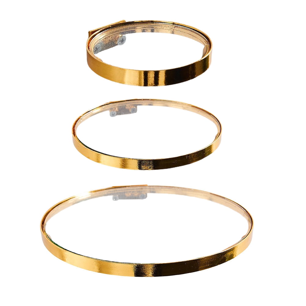 3pcs Floating Shelf Home Decor Mounted Glass Ledge Rack - Walmart.com