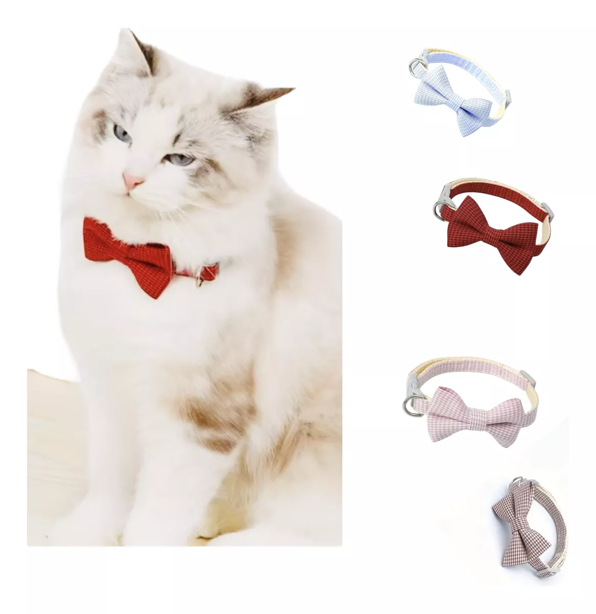 2 Collares De Nudo De Corbata Para Perros Chicos Y Gatos | Walmart en línea