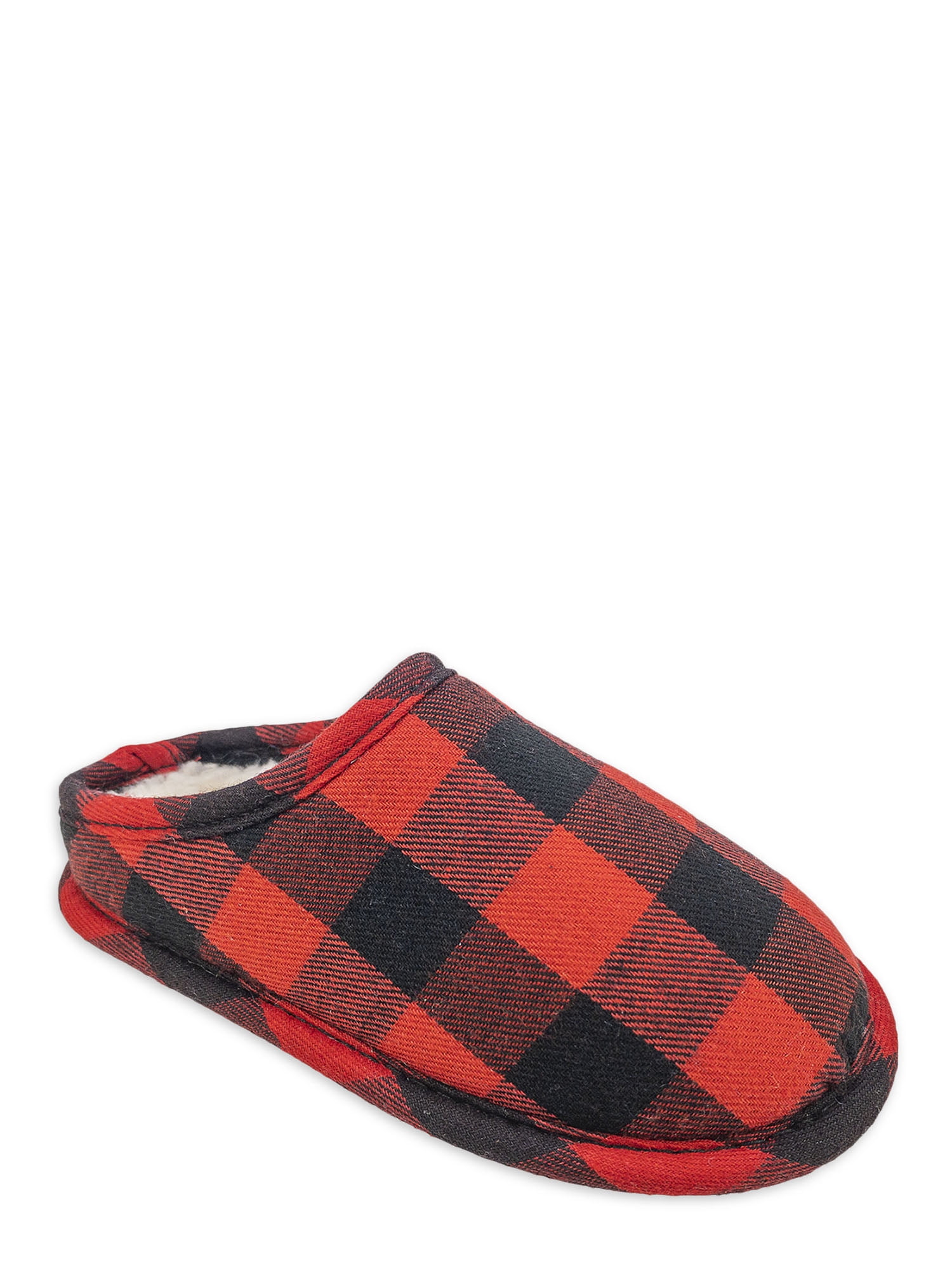 Holiday Time Family Kid's Plaid Slippers - Walmart.com