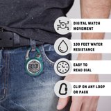 Dakota Digital Clip Mini Watch - Water Resistant - Aqua - Walmart.com