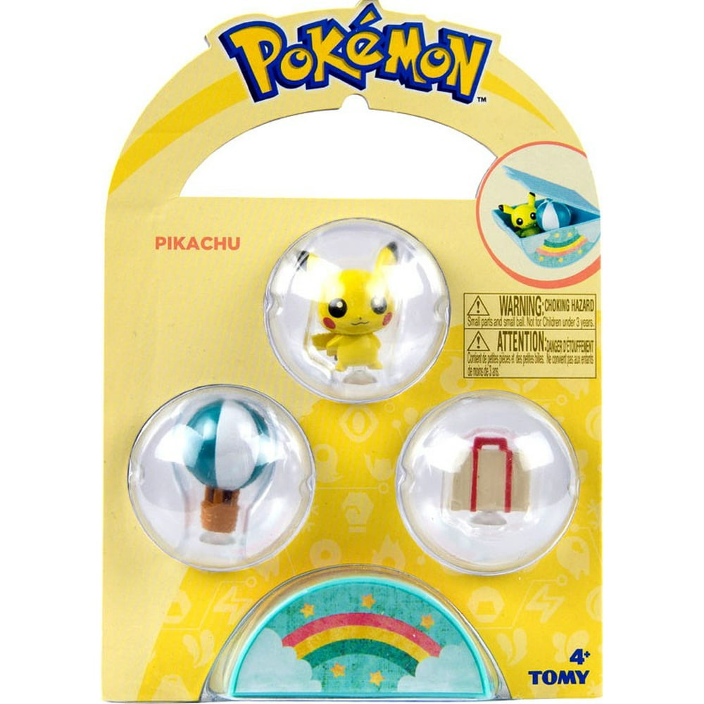 Pokemon Pikachu Mini Figures - Walmart.com - Walmart.com