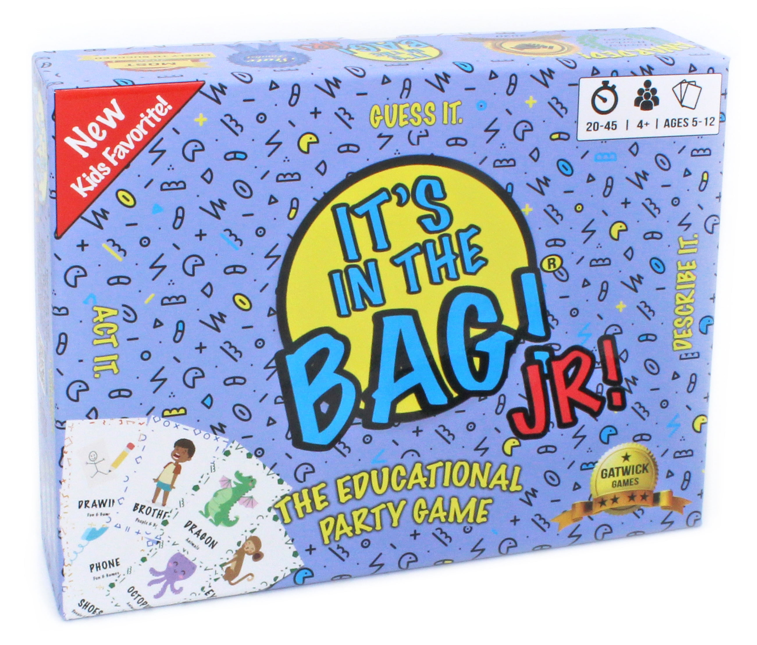 It s In The Bag Jr A Charades Game For Kids And Family
