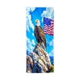 63x31.5 Inch Independence Day Oversized Beach Towel American Bald Eagle ...