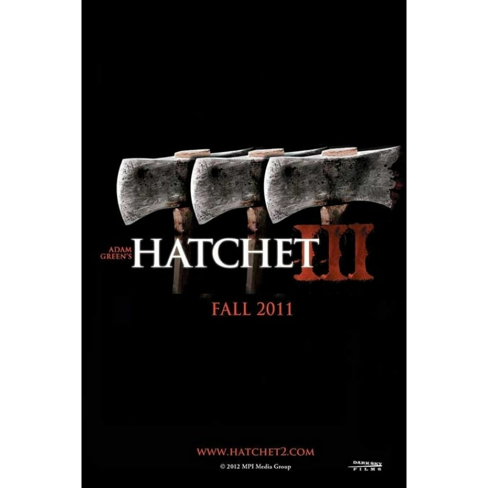 Hatchet III Movie Poster (11 x 17) - Walmart.com - Walmart.com