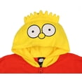 The Simpsons Hooded Union Suit - Men's Bart Simpson One Piece Character ...