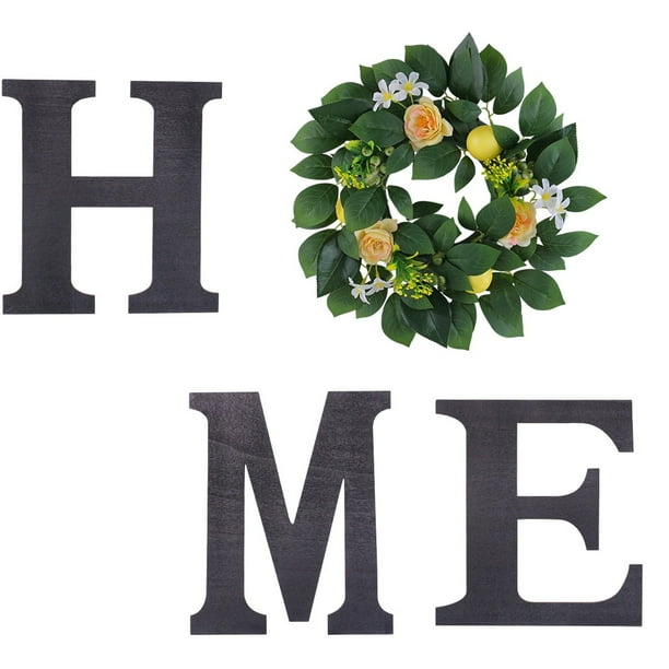 Spring Welcome Letrero de madera para puerta, 32x32x8cm, para porche ...