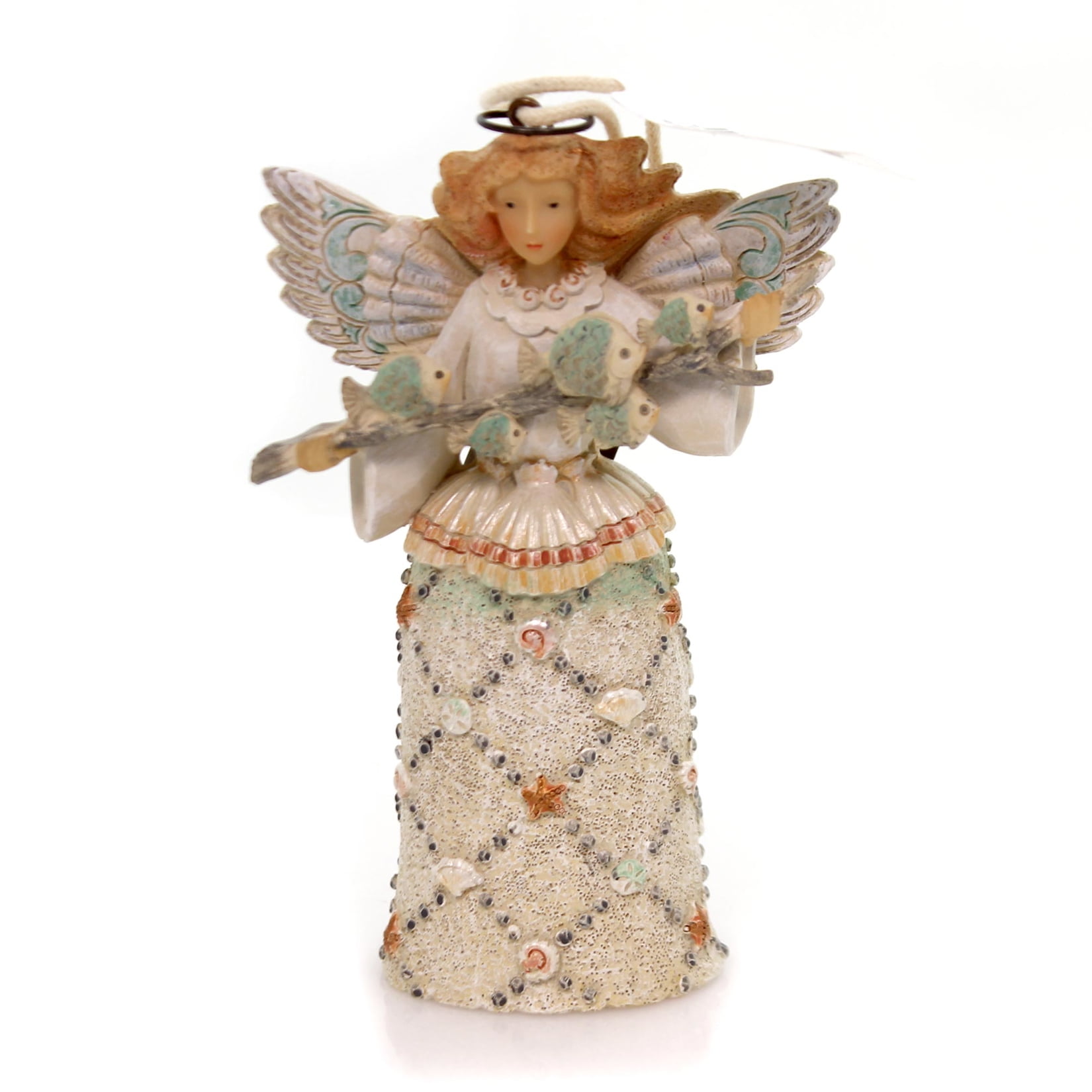 Jim Shore OCEAN ANGEL Polyresin Shells Fish Rivers End 4058866 ...