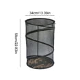 Cinvoph Pop up Plant Cover 2 Pack Garden Netting Pest Guard Summer ...