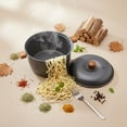 Lazsy Outdoor Cooking Pot Large Capacity Camping Hot Pot Lightweight ...