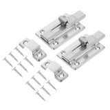 Door Lock Bolt Gate Hasp Latches Slide Barn Safety Sliding Holder Entry ...