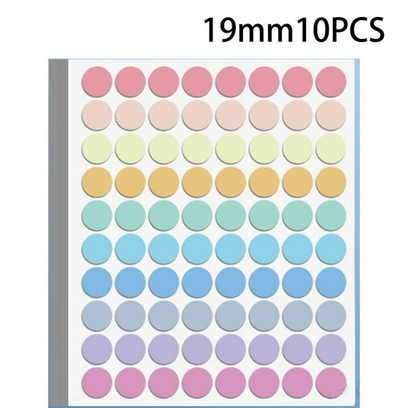 500pcs Sign Here Stickers, 4 Colored Sticky Labels, Plastic Adhesive ...