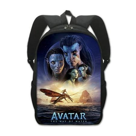 Movie Avatar The Way of Water 3D Backpack Cartoon satchel Rucksack ...