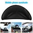 Car GPS Navigation Sunshade Visor Cover Sun Shade Barrier Light Cover ...