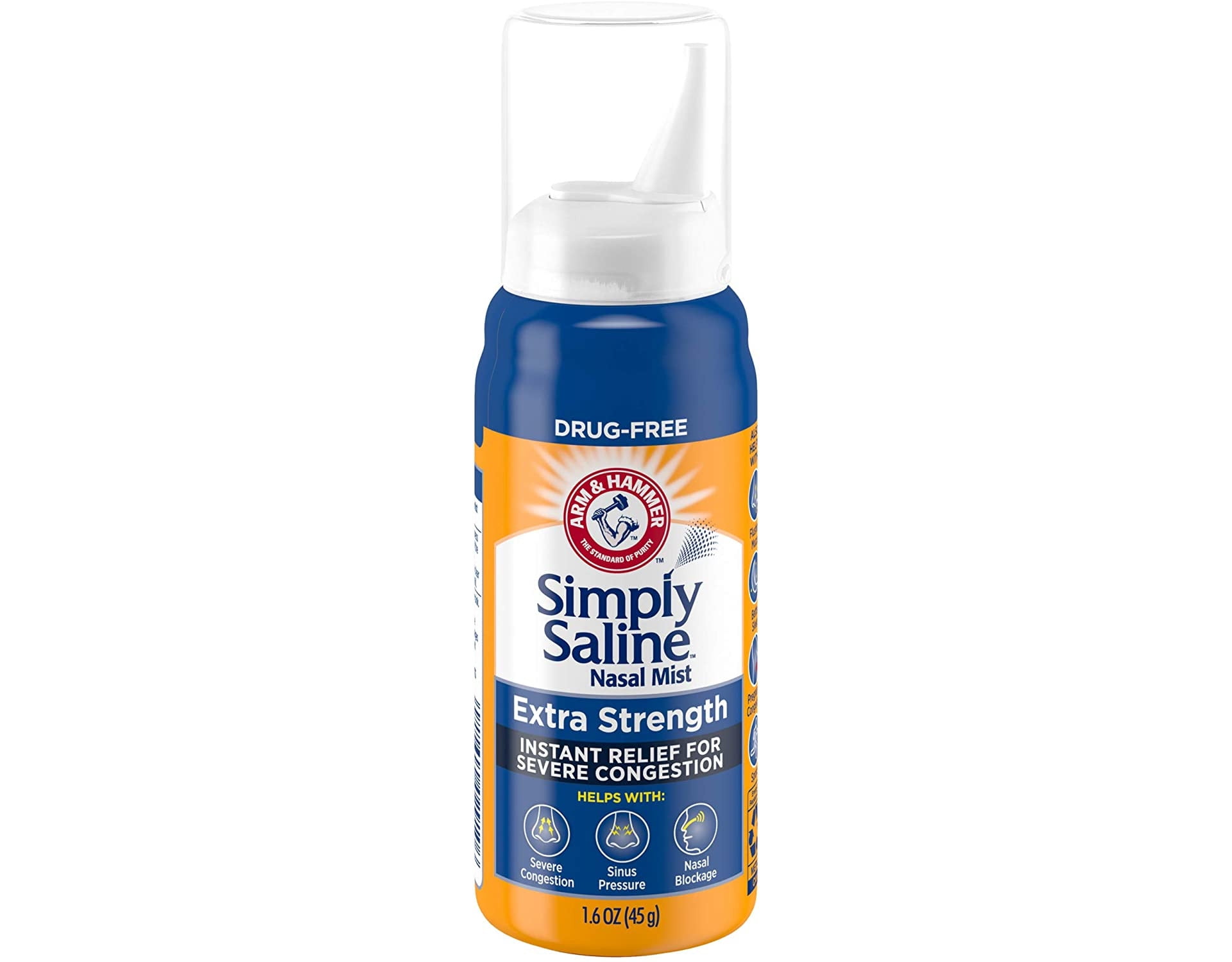 Simply Saline Nasal Mist Extra Strength for Severe Congestion 1.5 ...