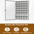 Ymokee Shot Glass Display Case, Fully Assembled Lockable Wall Mounted ...