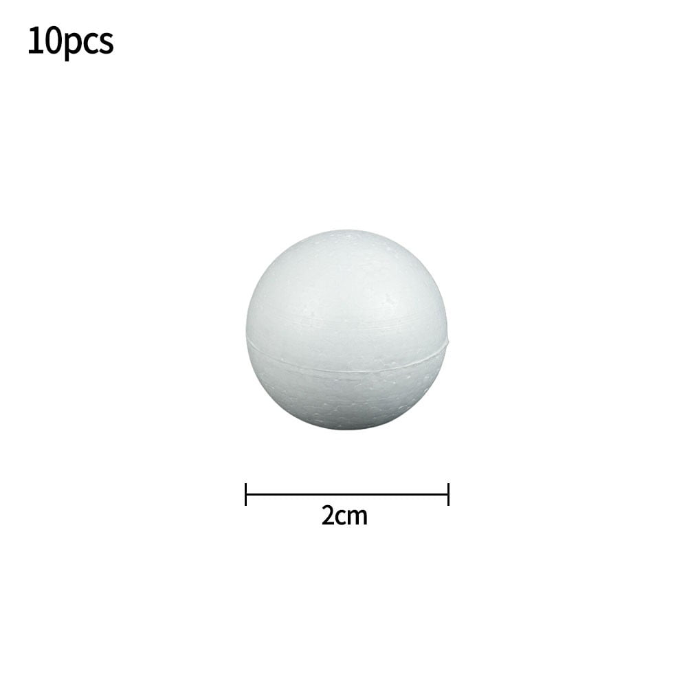 Click here for Lefu Party 10pcs Solid Foam Ball Polystyrene Balls... prices