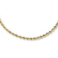 "Italian-Made 10K Solid Yellow Gold Rope Necklace Chain 3mm 16""-30 ...