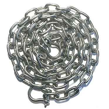 Shoreline Marine Galvanized Anchor Chain 5/16 in x 6 ft - Walmart.com