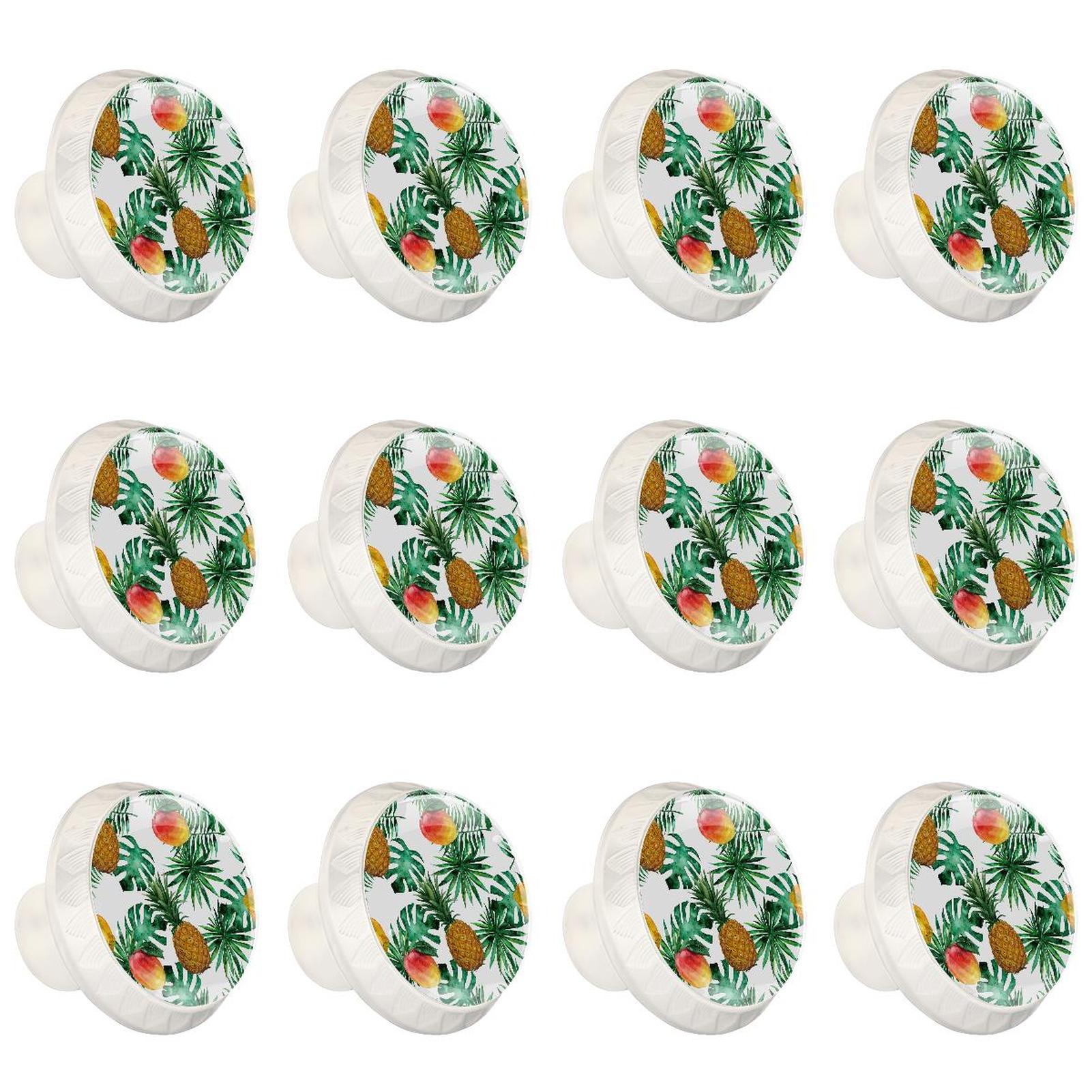 12 Pcs Fruit Knobs for Kitchen Cabinet Cupboard Dresser Bookcase Drawer ...