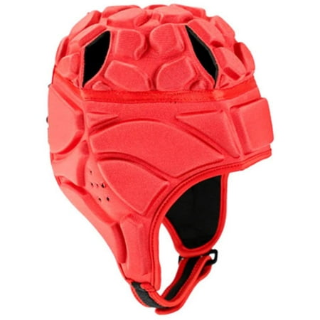 Rugby Soft Helmet Soccer Headgear Scrum Cap Flag Football Headguard Hat ...