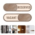 Alasum Occupied Sign Acrylic Sliding Status Indicator 2Pack for Booking ...