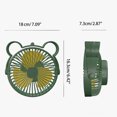 3 Speed Cartoon Bear Desktop Fan Personal Portable Cooling Fan Ceiling ...