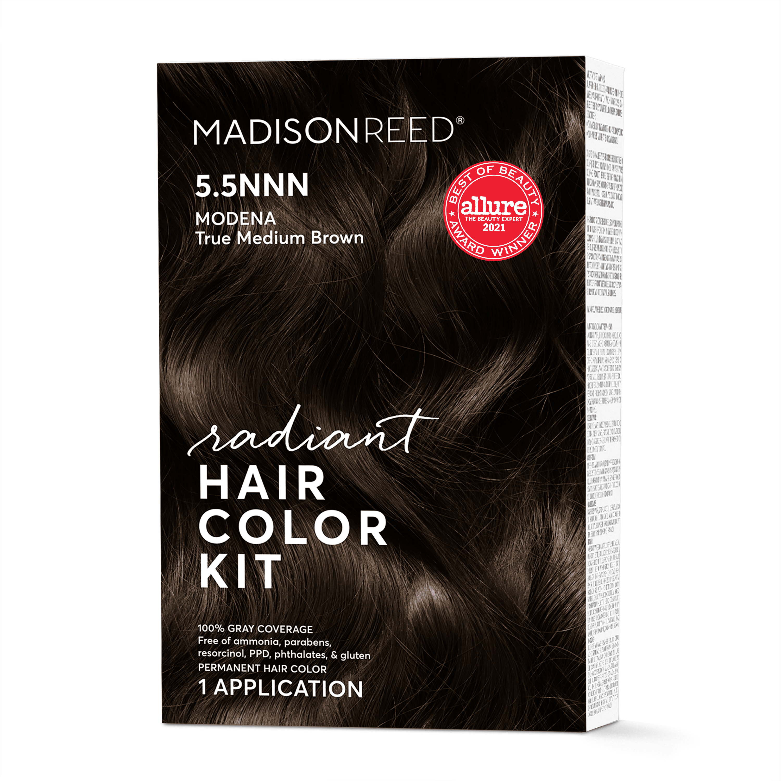 Madison Reed Radiant Permanent Hair Color Kit, Modena (5.5NNN), True ...