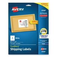 Universal Laser Printer Permanent Labels, 1 x 2 5/8, White, 3000/Box ...