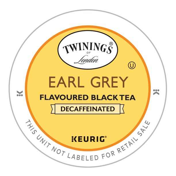 Twinings Earl Grey Decaf Tea Single Serve Pods, 24 Count - Walmart.com ...
