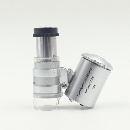 9882 Multifunctional Mini Portable Size 60X Handheld Microscope Loupe ...