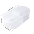 Plastic Food Storage Containers Home Camping Lunch Boxes - Fridge ...
