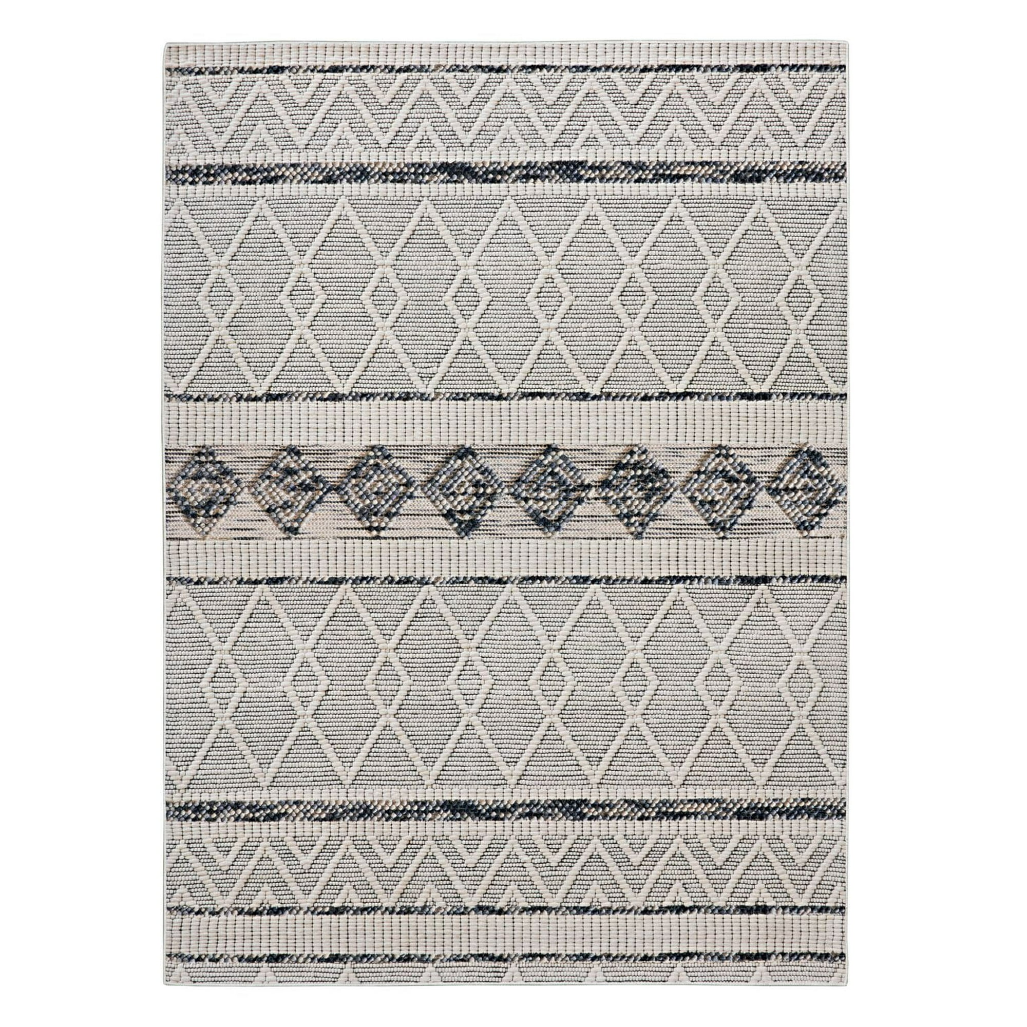 Click here for Linon Mirage Novi Cream & Grey 8 X 10 Area Rug 8 F... prices