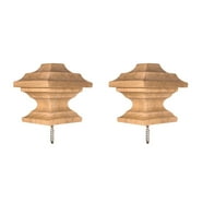 Simpson Strong-Tie 6 In. x 6 In. 18 ga Galvanized Post Cap AC6 Pack of ...