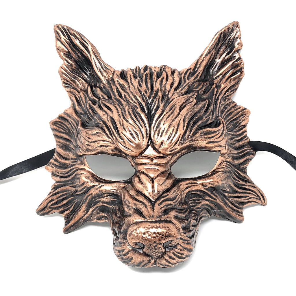 Scary Horror Devil Wolf Masquerade Mask For Halloween Costume Dress UP ...