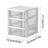 yulier 3 Drawer Desktop Storage Unit, Bathroom Office Dorm Desktop ...