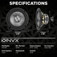 NVX XSP65KIT 6.5" Component Car Speaker System 600W Peak 2-Way w/ 25mm ...