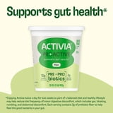 Activia Proactive Plain Prebiotic and Probiotic Yogurt Tub, Helps ...