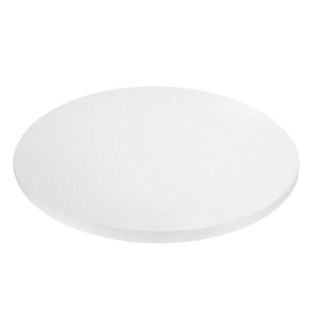 Uxcell Foam Circles for Crafts 13.78 x 0.79 Inch Polystyrene Round Foam ...
