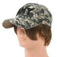 Officially Licensed US Army Camo Baseball Cap, Adjustable, Breathable ...